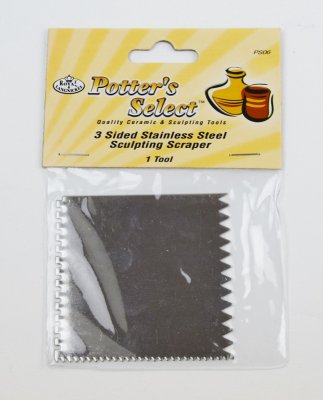 HTCN | Stainless steel scraper 3 sided