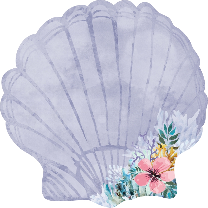 HTCN | 12x12 Die Cut Clam Shell Sold in Packs of 10 Sheets