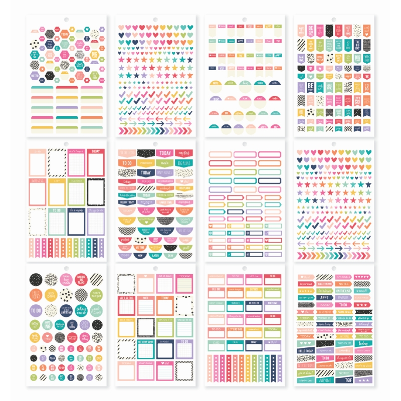 HTCN | A5 Sticker Tablet - Planner Basics